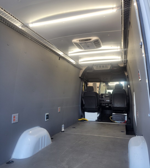 Mercedes Sprinter Commercial Van Rear Air Conditioning
