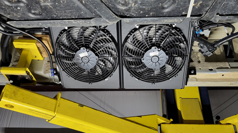 Ford Transit Commercial Van Rear Air Conditioning